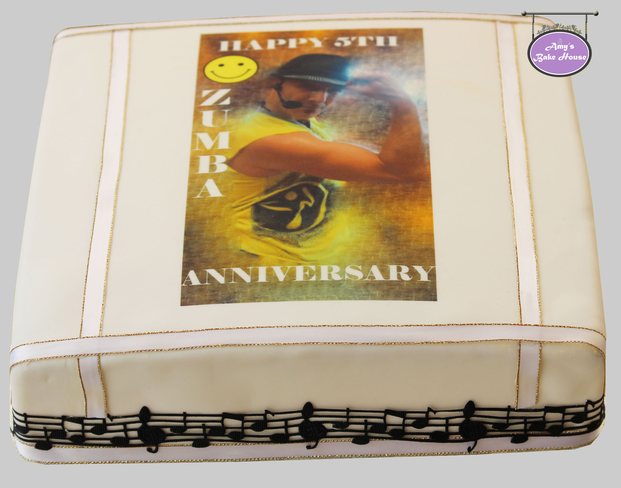 Zumba Anniversary Cake | Amys Bake House