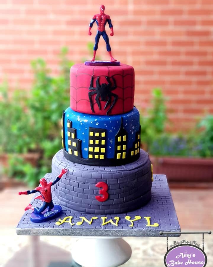 Spider-Man Themed Cake | Amys Bake House