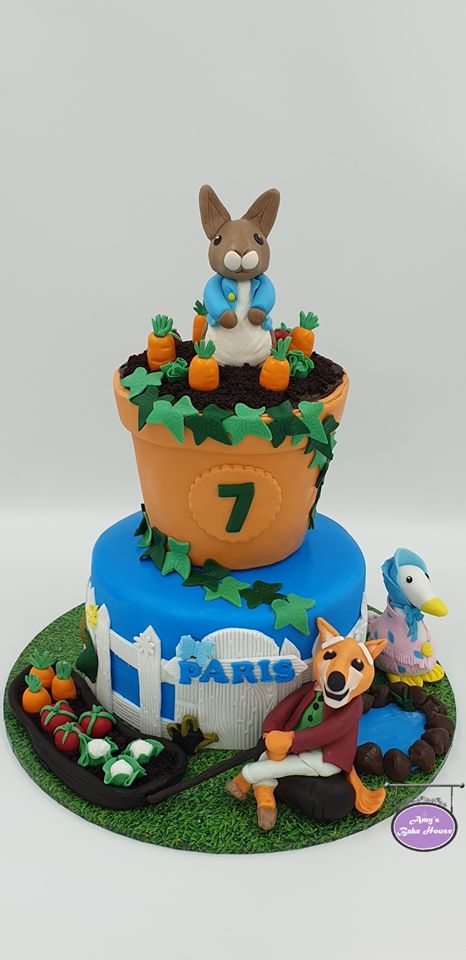 Peter Rabbit’ Themed Cake – Amys Bake House
